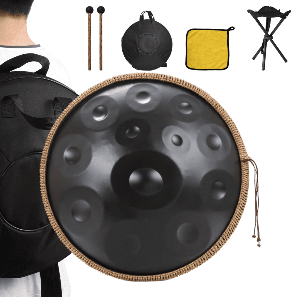 Kalkiam Handpan Instrument 22-Inch Handpan Instrument for Adults ...