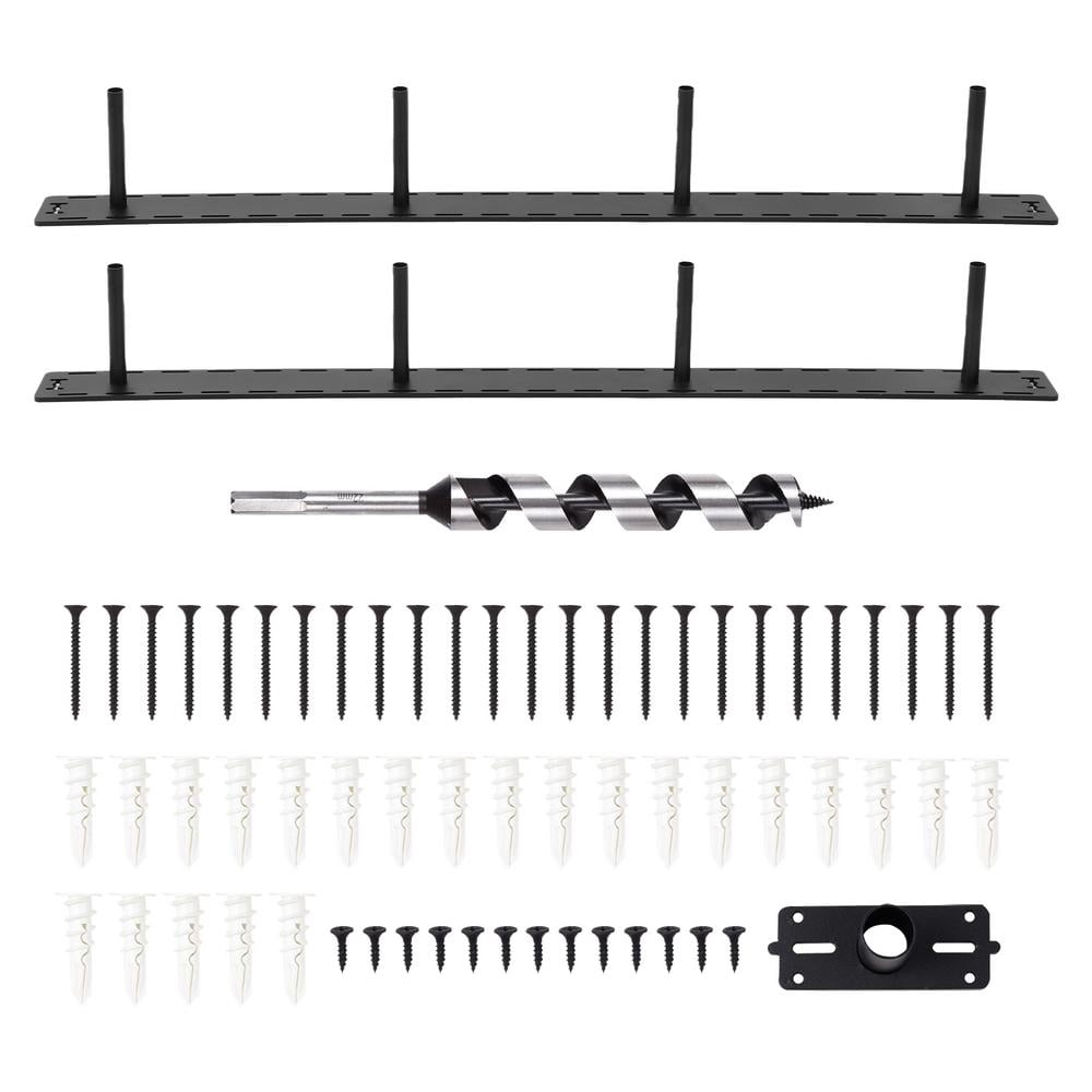 Kalkiam Heavy Duty Floating Shelf Bracket 46in Steel Heavy Duty Bracket ...