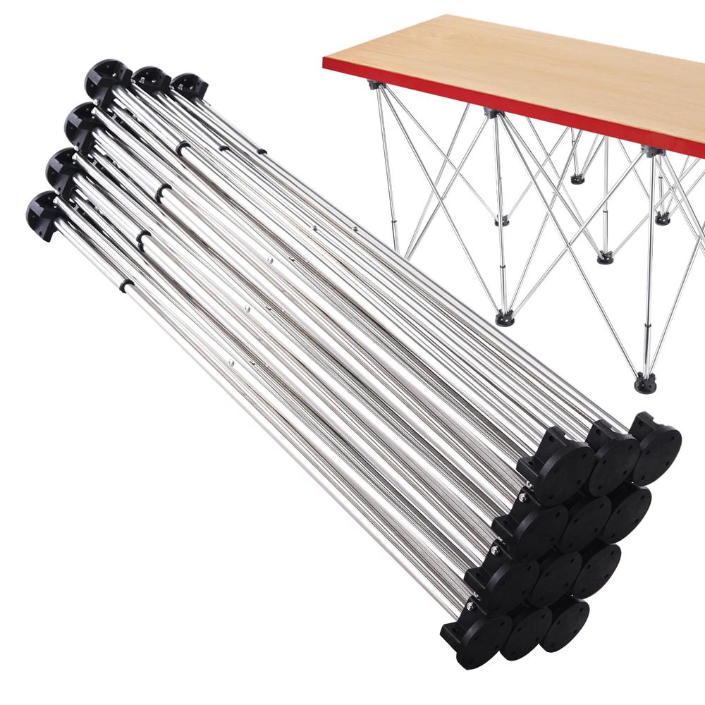 Kalkiam Portable Work Table High Strength Mobile Work Table Folded Work ...