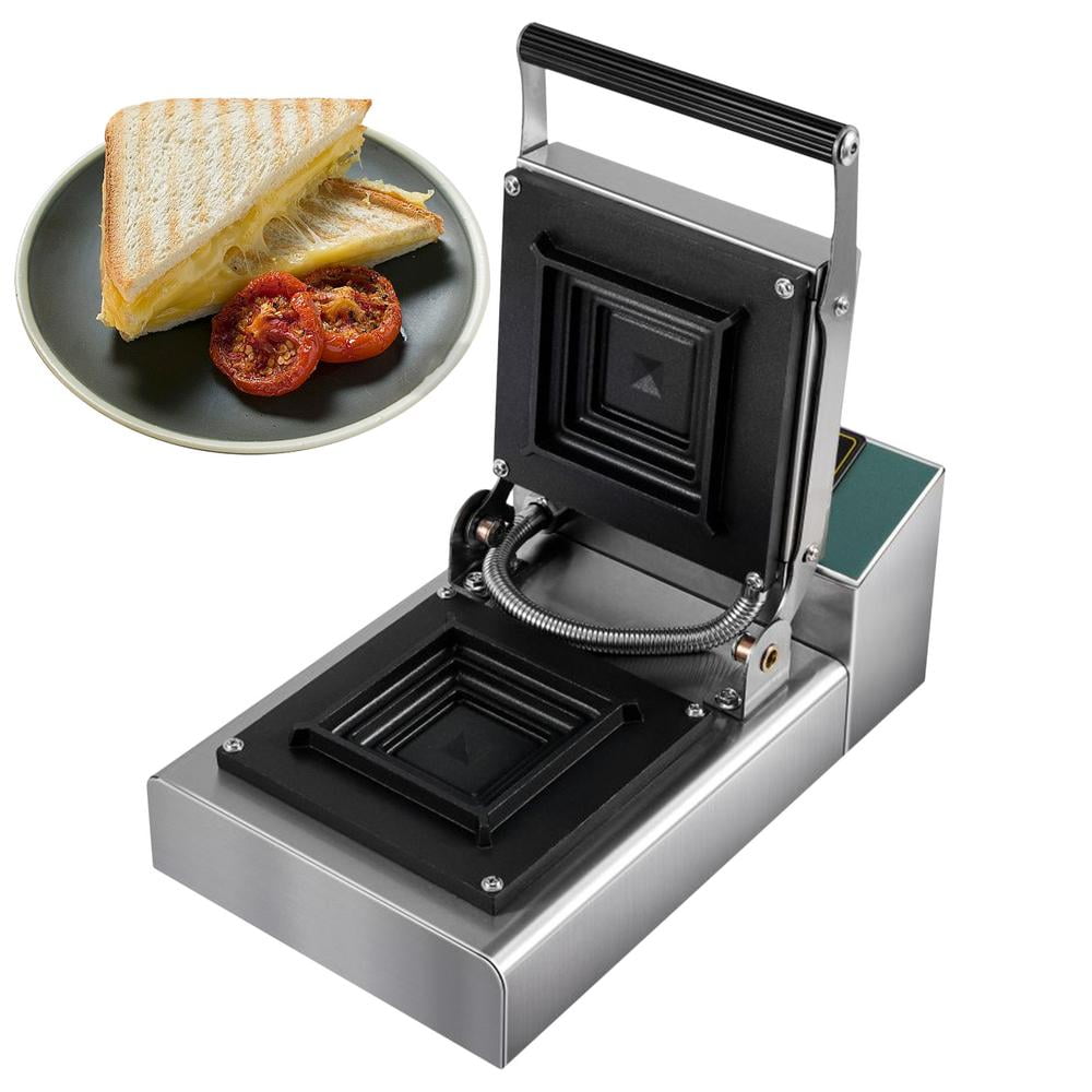 Kalkiam Sandwich Press 1000W Panini Maker Single Toaster Grill Grill ...