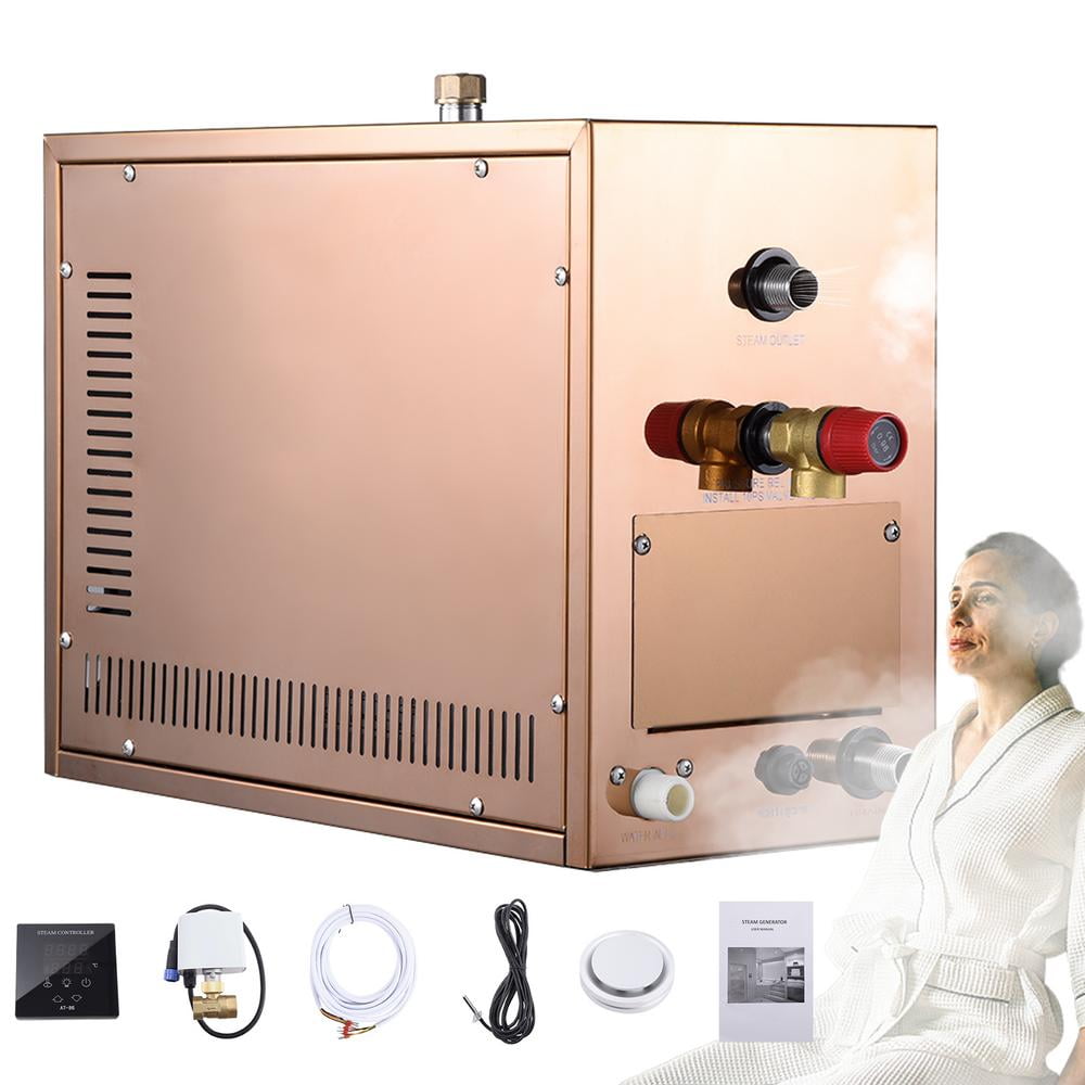 Kalkiam Sauna Steam Generator Stainless Steel Steam Shower Kit Steam ...