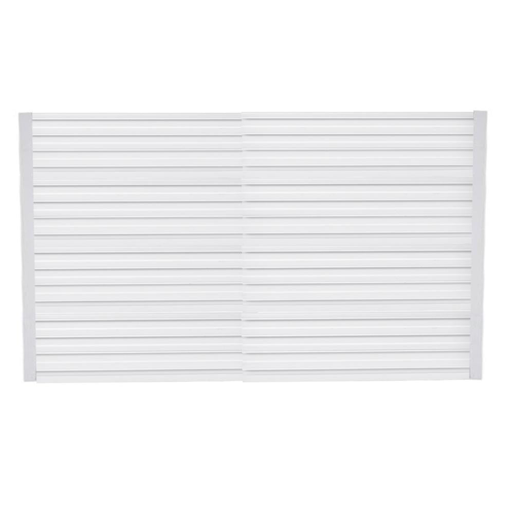 Kalkiam Slat Wall Panel 4Ft X 1Ft PVC Panels Garage Slatwall Garage ...