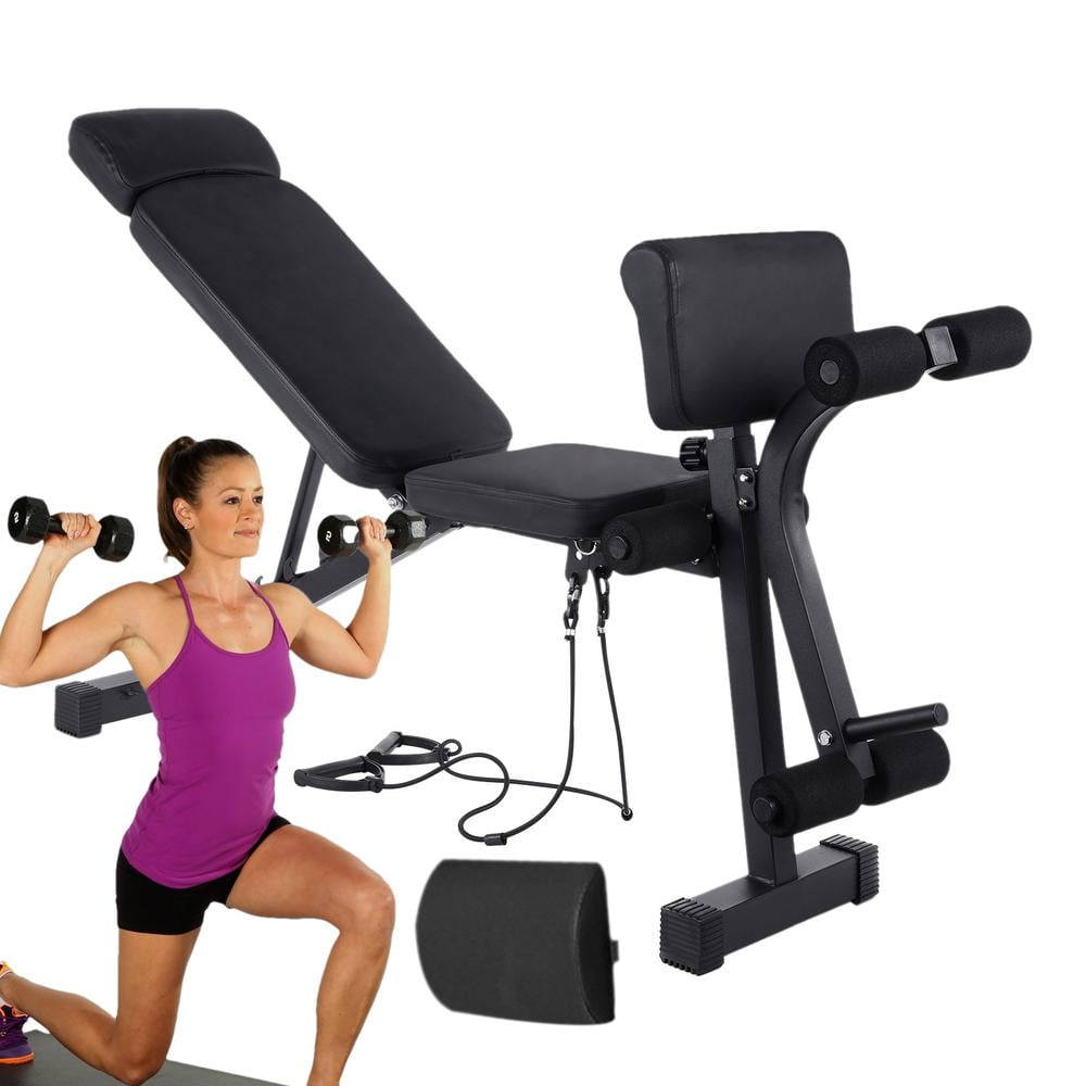 Kalkiam Workout Bench for Home Gym Steel Adjustable Incline Weight ...