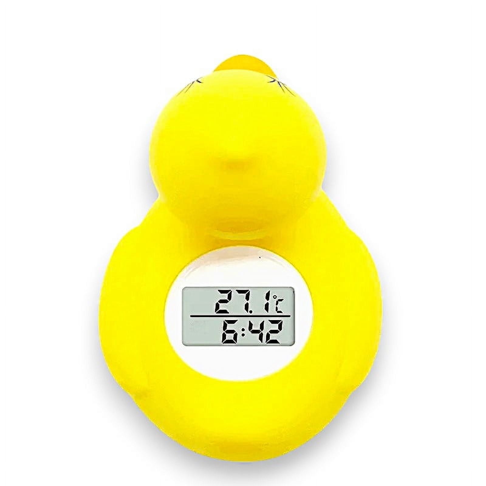Kalm Now Baby Bath Thermometer Floating Toy for Tub - Rubber Duck Water ...