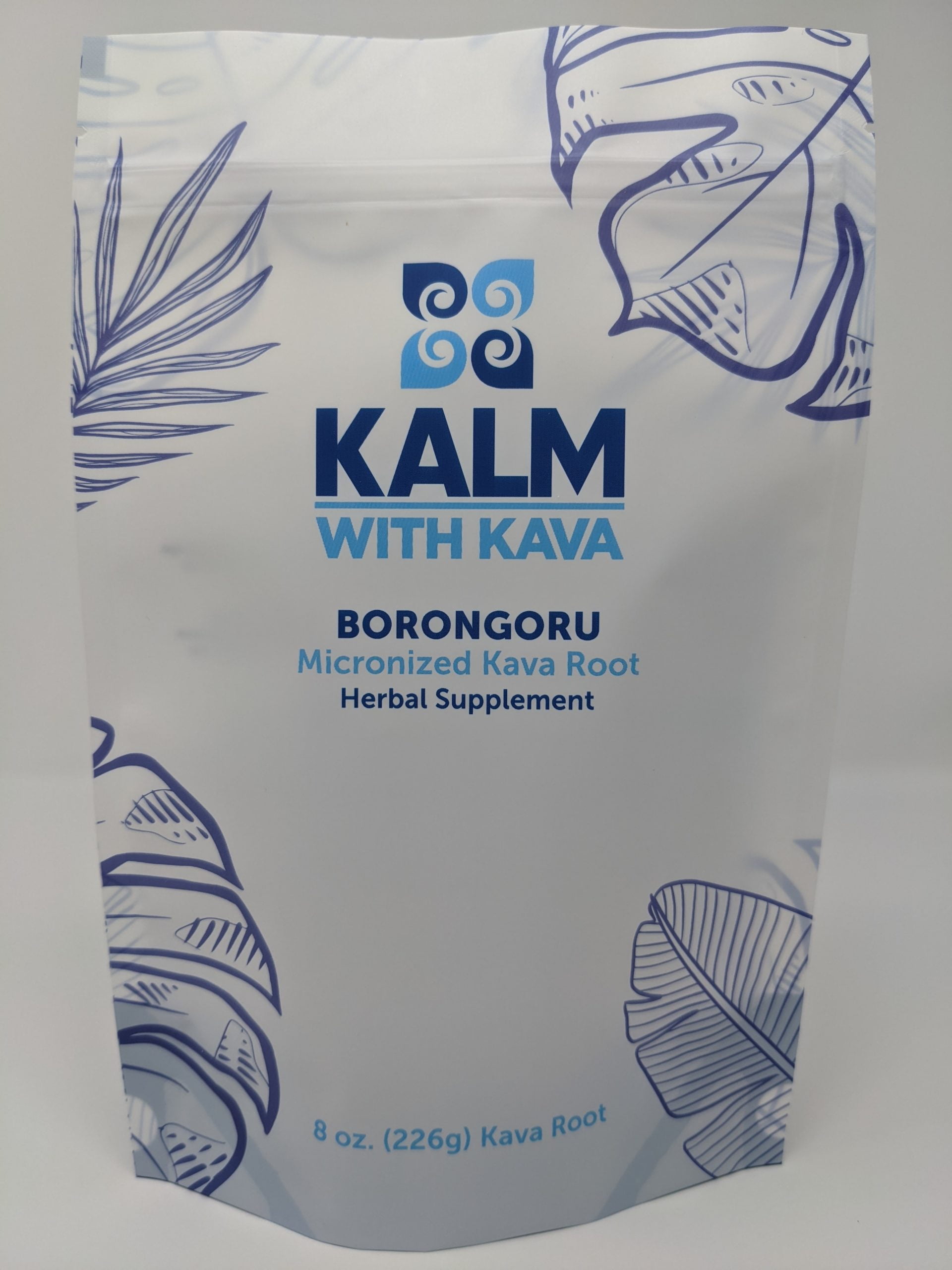 Kalm with Kava - Micronized Borongoru Kava Root Supplement, Stress ...