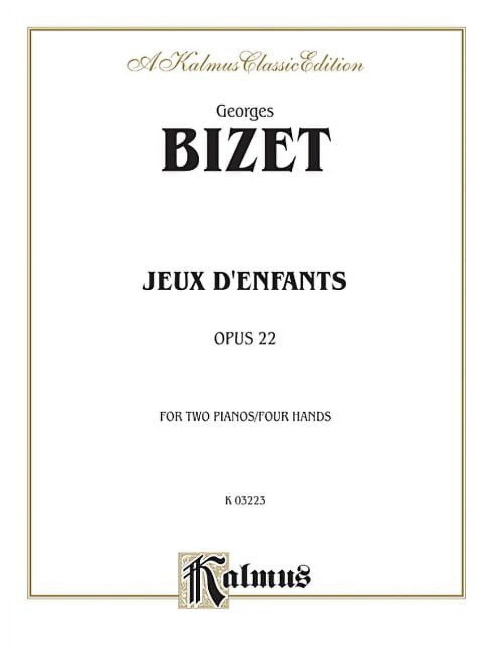 Kalmus Edition: Jeux d'Enfants, Op. 22 (Paperback) - Walmart.com
