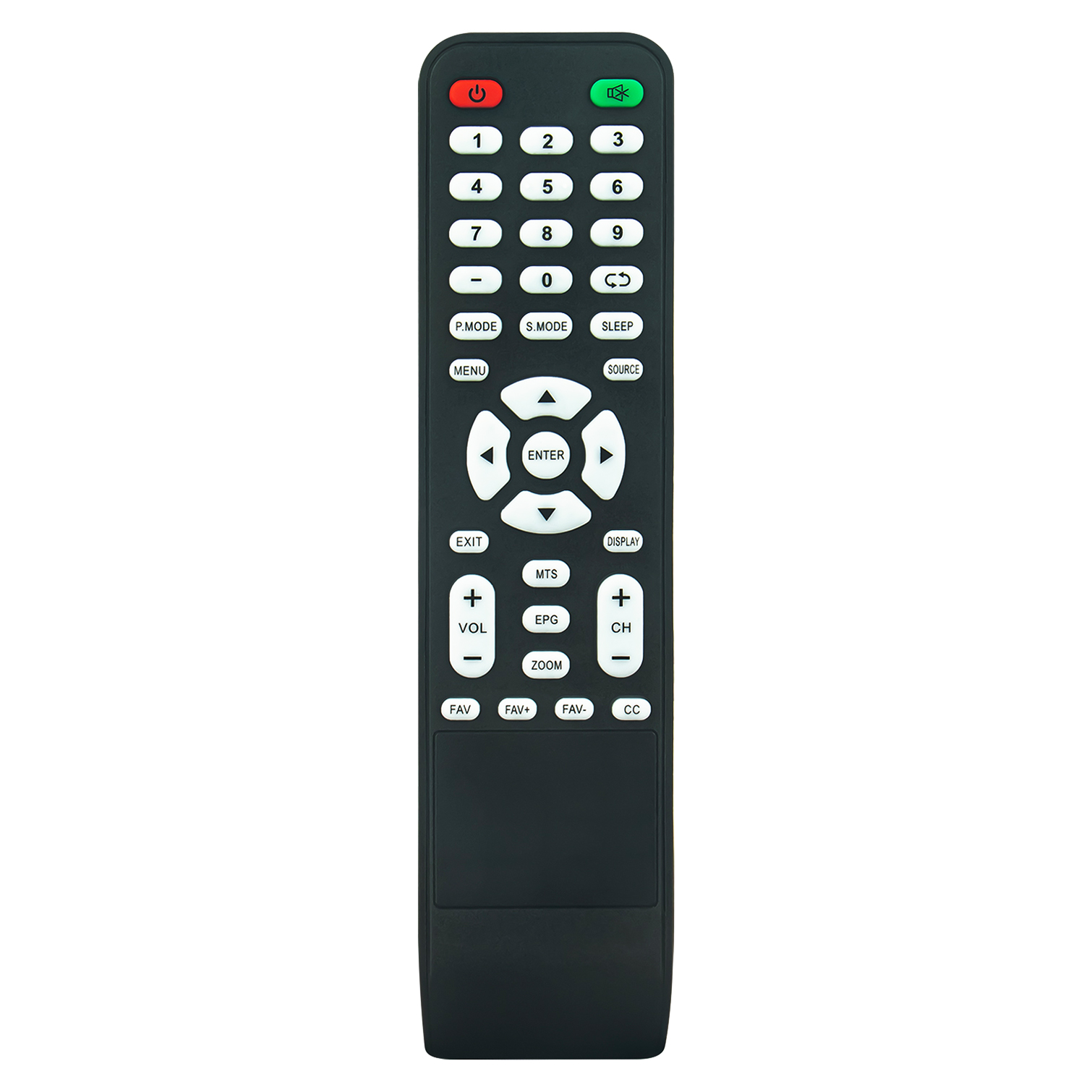 Kalmuty SC6 Replaced Remote Control Fit For SuperSonic TV SC-3211 ...