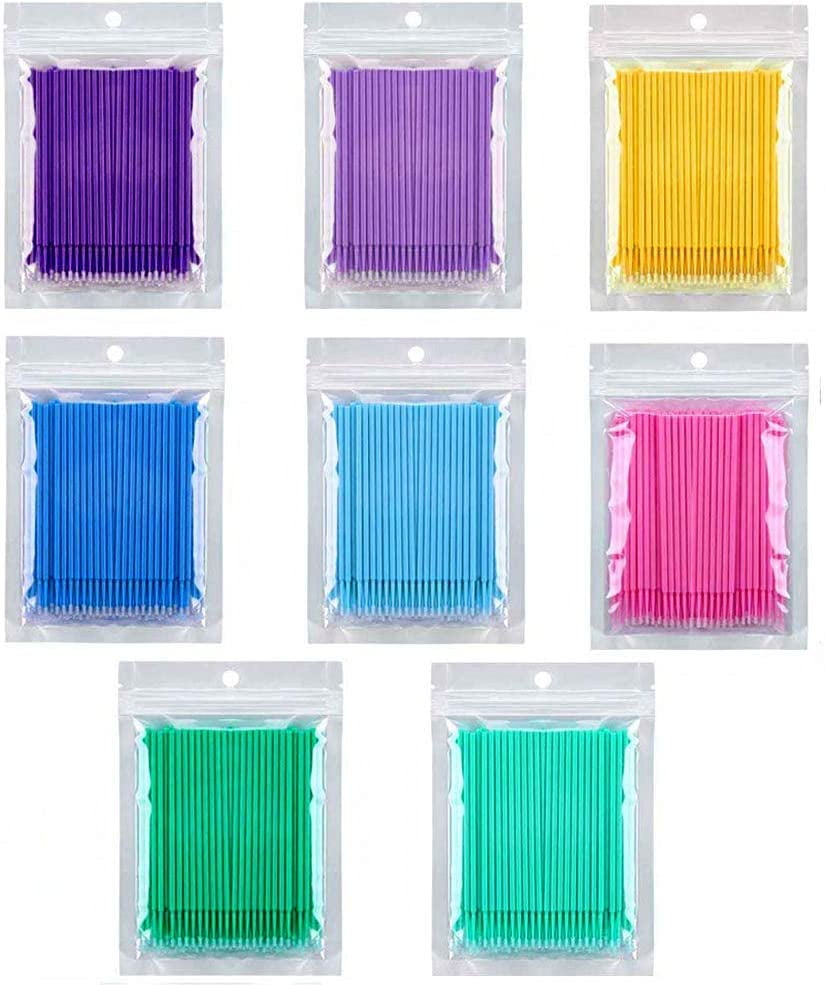 Kalolary, Micro Applicator Brushes, 800 PCS, Multicolor - Walmart.com