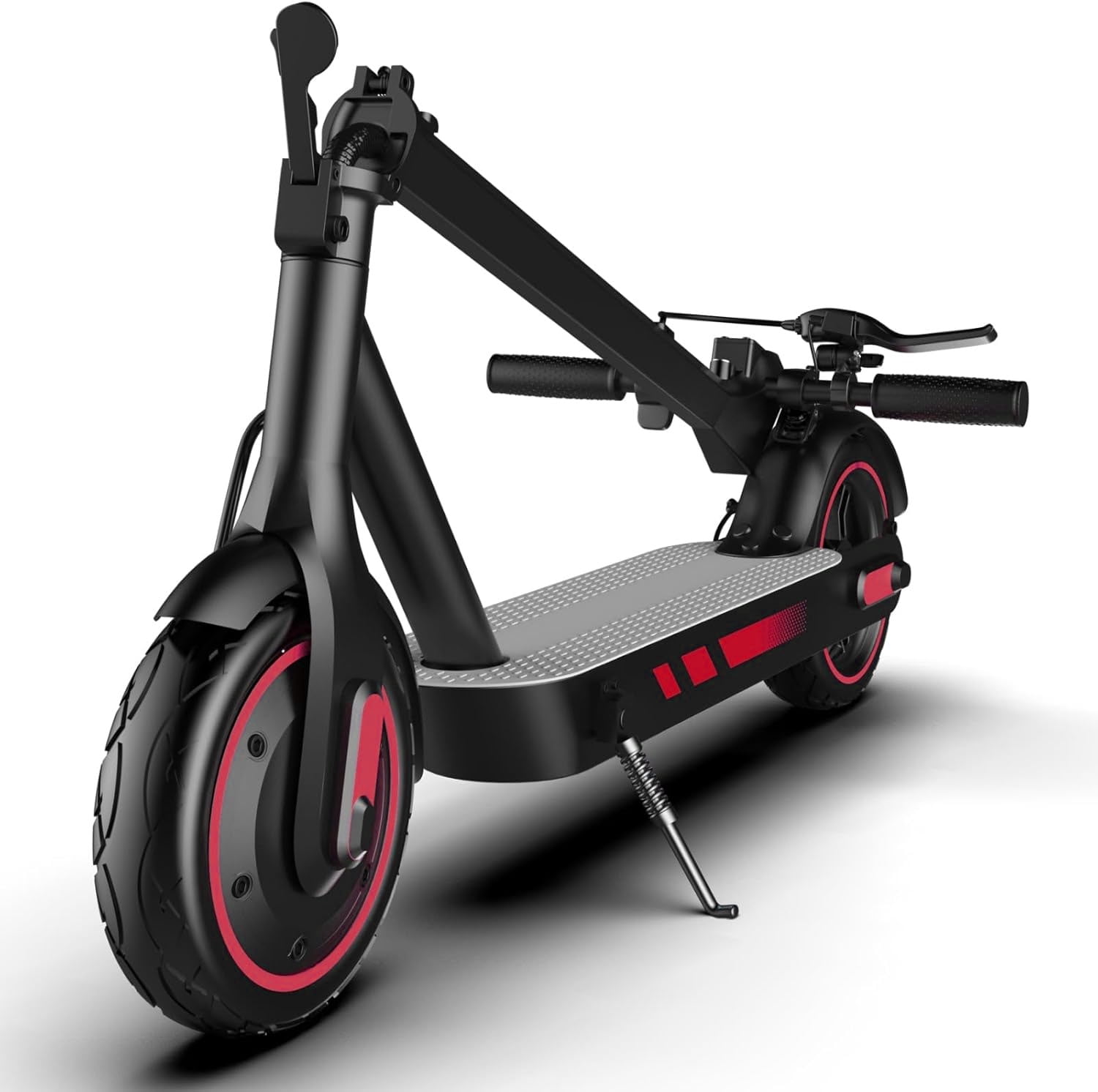 Electric Motorized Scooter,25Miles Long Range,500W Motor 10" Solid ...