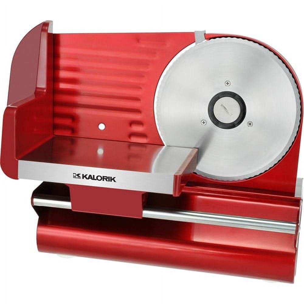 Kalorik Meat Slicer, Red - Walmart.com