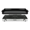 Kalorik® Pro Double Griddle and Cooktop, Stainless Steel - Walmart.com