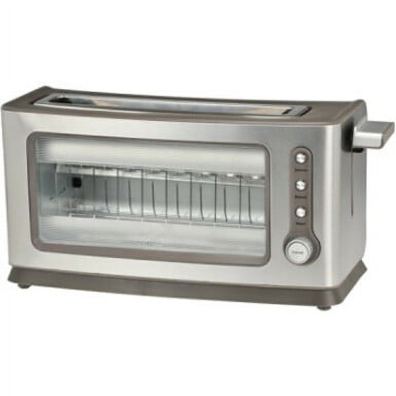 Kalorik Stainless Steel Glass Toaster - Walmart Business Supplies