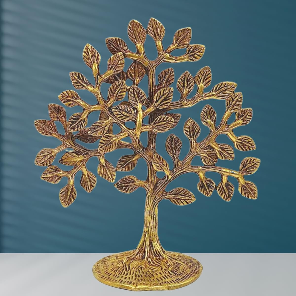 Kalpvriksha Brass Tree of Life Table Decor Showpiece|Vastu Feng Shui ...