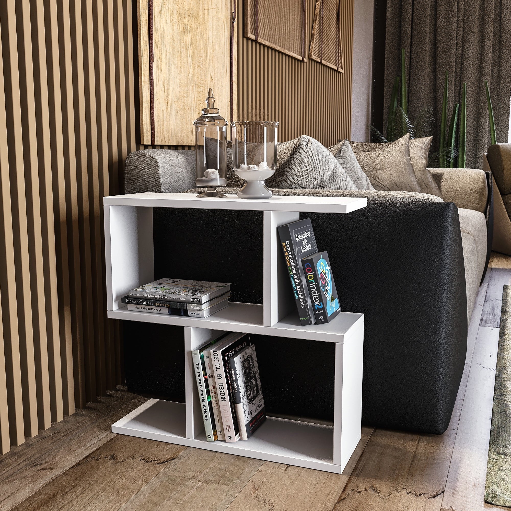 Kalune Design - Life - White Side Table - Walmart.com