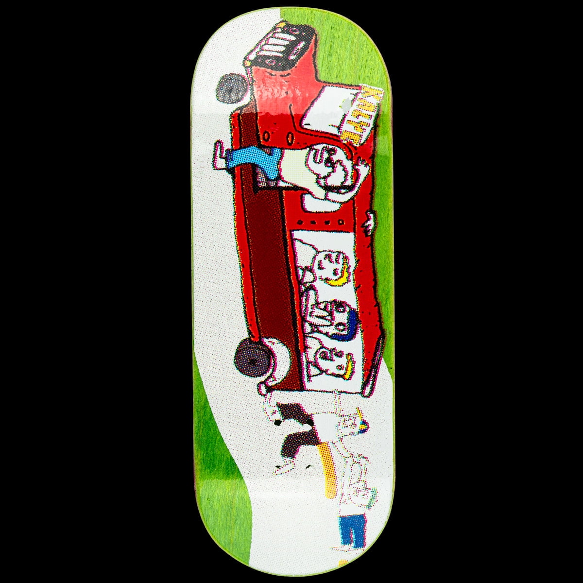 Kalye Decks Kalye Fingerboard Deck - Cowply x Kalye Rural - 34mm ...