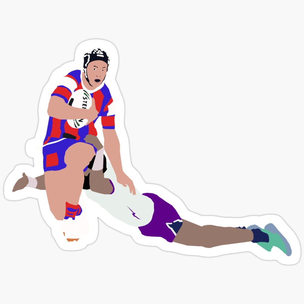 Kalyn Ponga Newcastle Knight 3 Sticker Phone Decal Water Bottle ...
