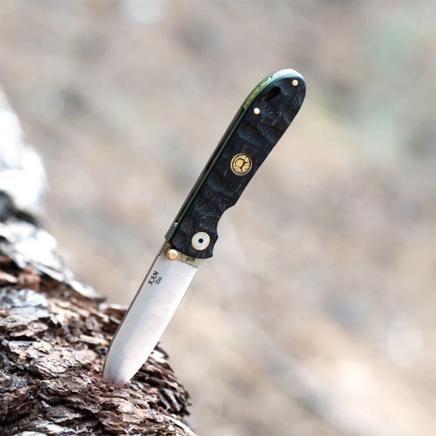 Kam Knife - T20 4116 Steel Black Handle Pocket Knife - Walmart.com