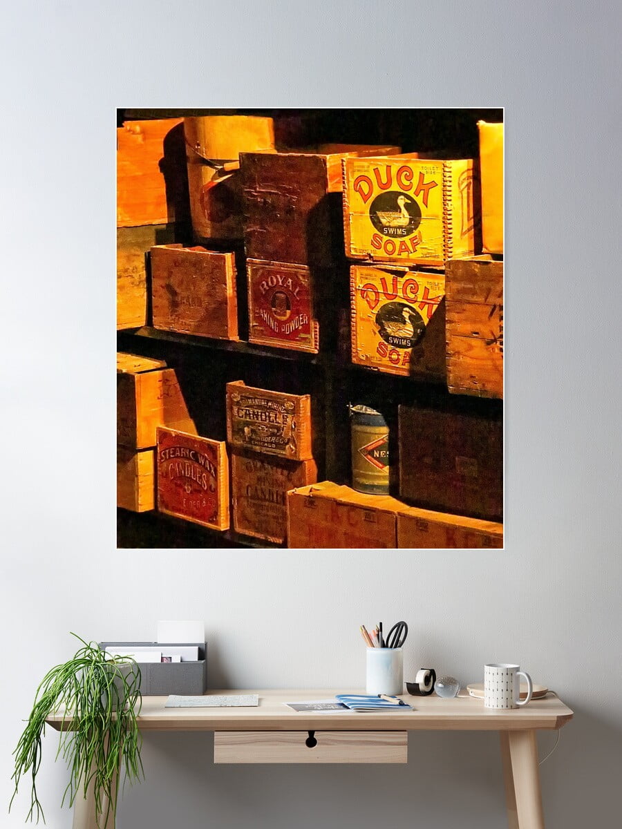 Kam Wah Chung Museum Shelves Poster Wall Art, Modern Wall Decor For ...