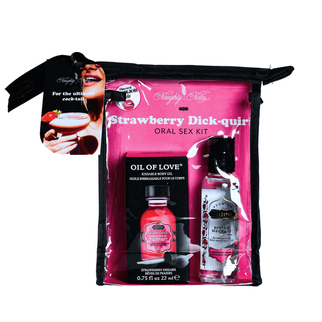 Kama Sutra Oral Kit, Oil of Love & Divine Nectars Lube Duo Travel Set ...