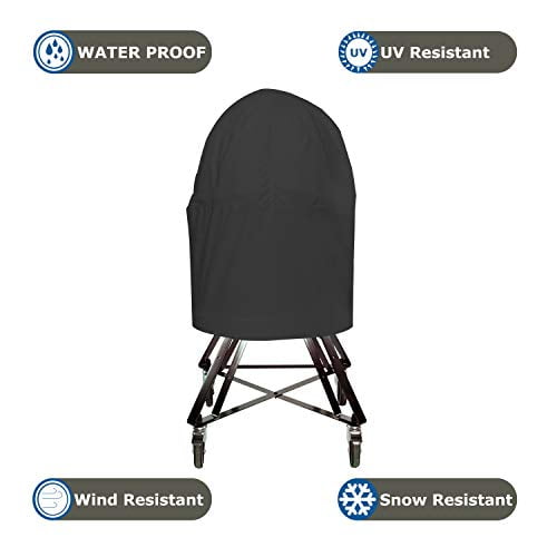 Kamado Grill Outdoor Patio Cover 12 Oz - Waterproof & Weather Resistant ...