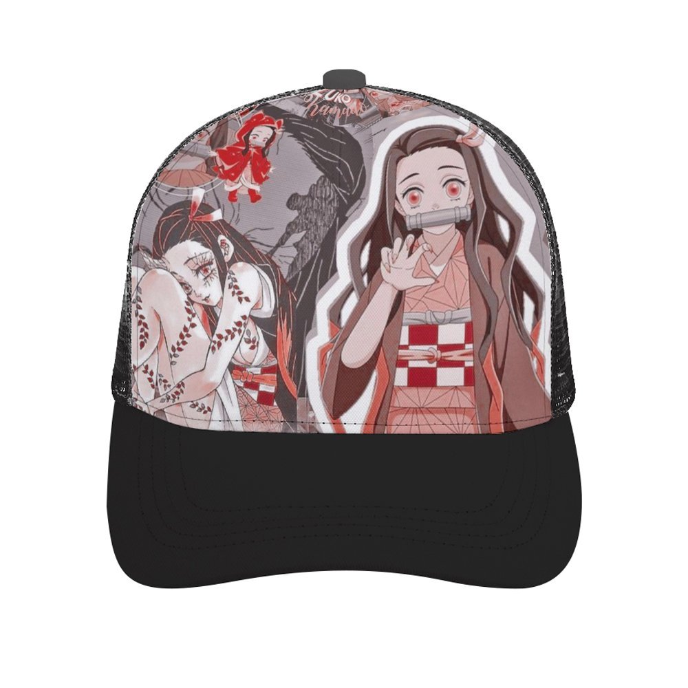 Kamado Nezuko Adult Baseball Cap Adjustable Sun Visor Hat Prints ...