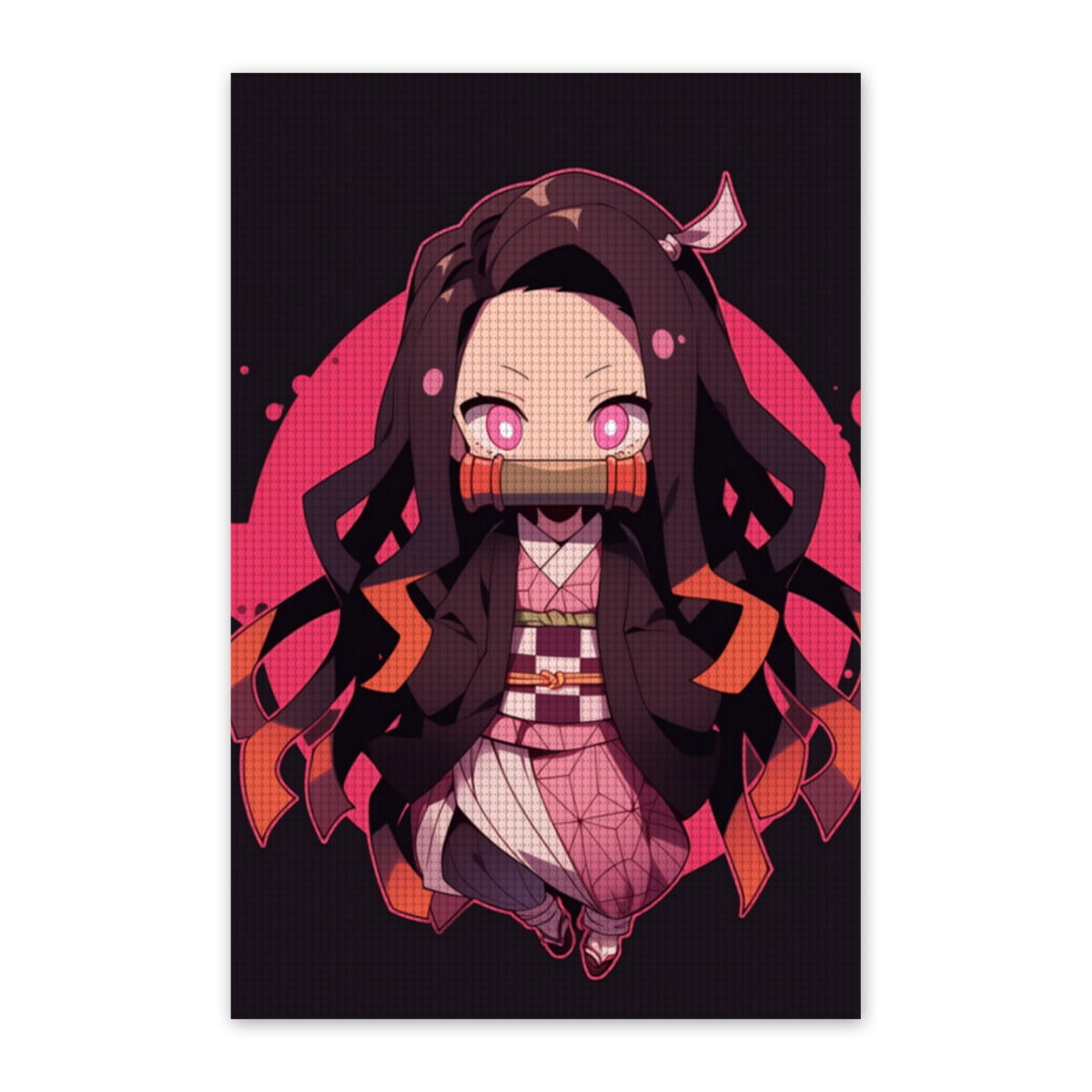 Kamado Nezuko Anime Diamond Painting Set Diamond Art Painting with ...