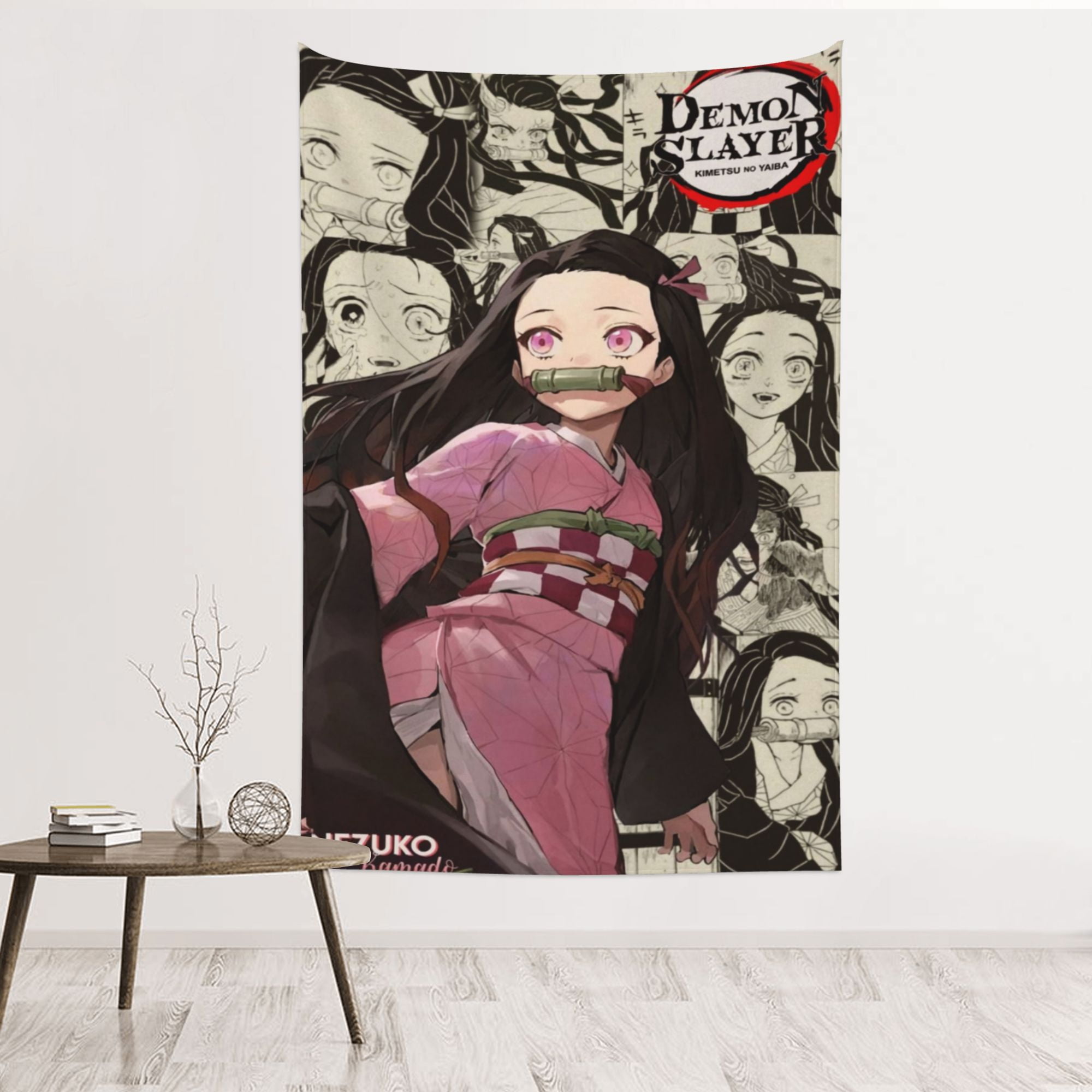Kamado Nezuko Anime Tapestry-Anime Poster Wall Art-Anime Birthday Party ...