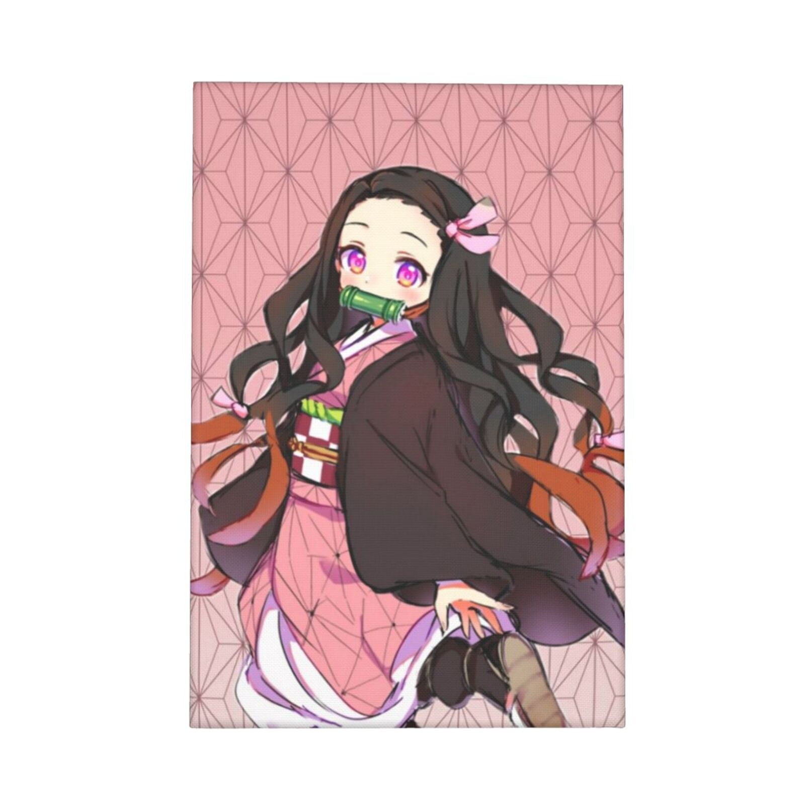 Kamado Nezuko Canvas Decorative Painting Wall Art Living Room Posters ...