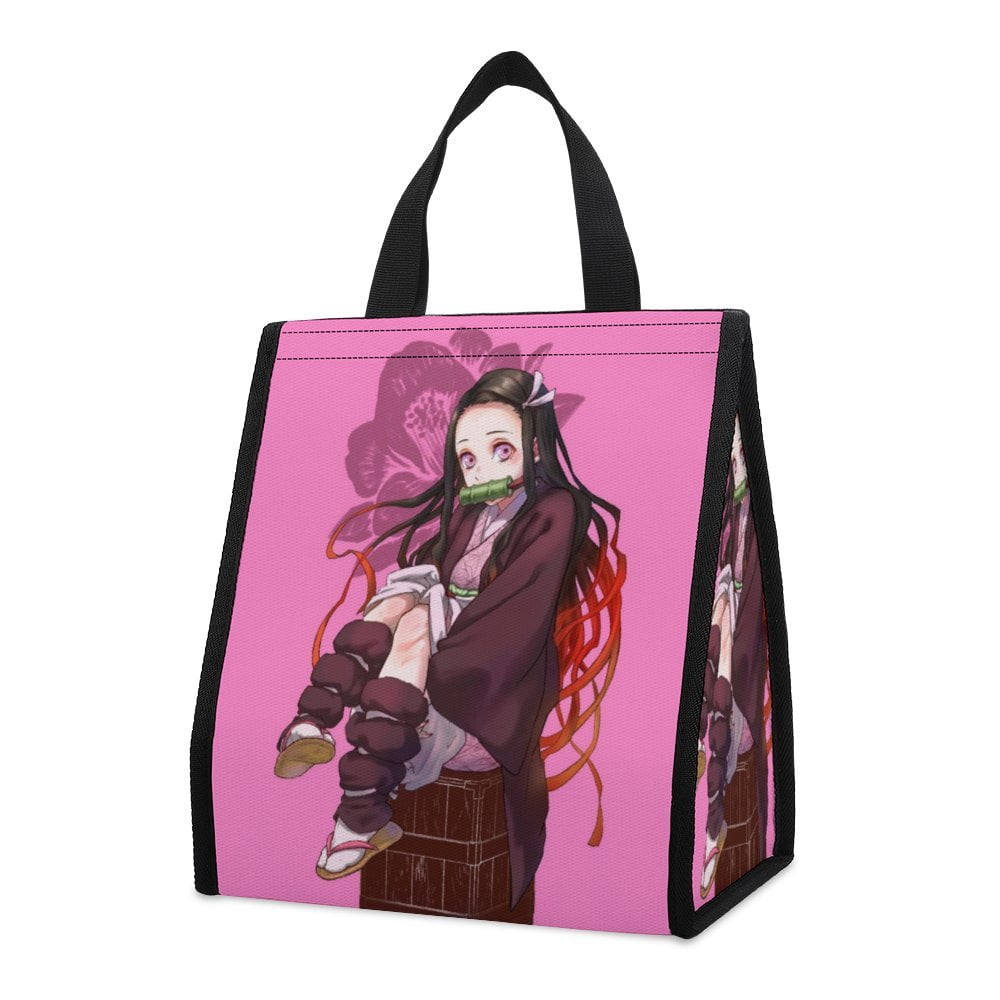 Kamado Nezuko Insulated Lunch Bag Cooler Bag Grocery Thermal Bags ...