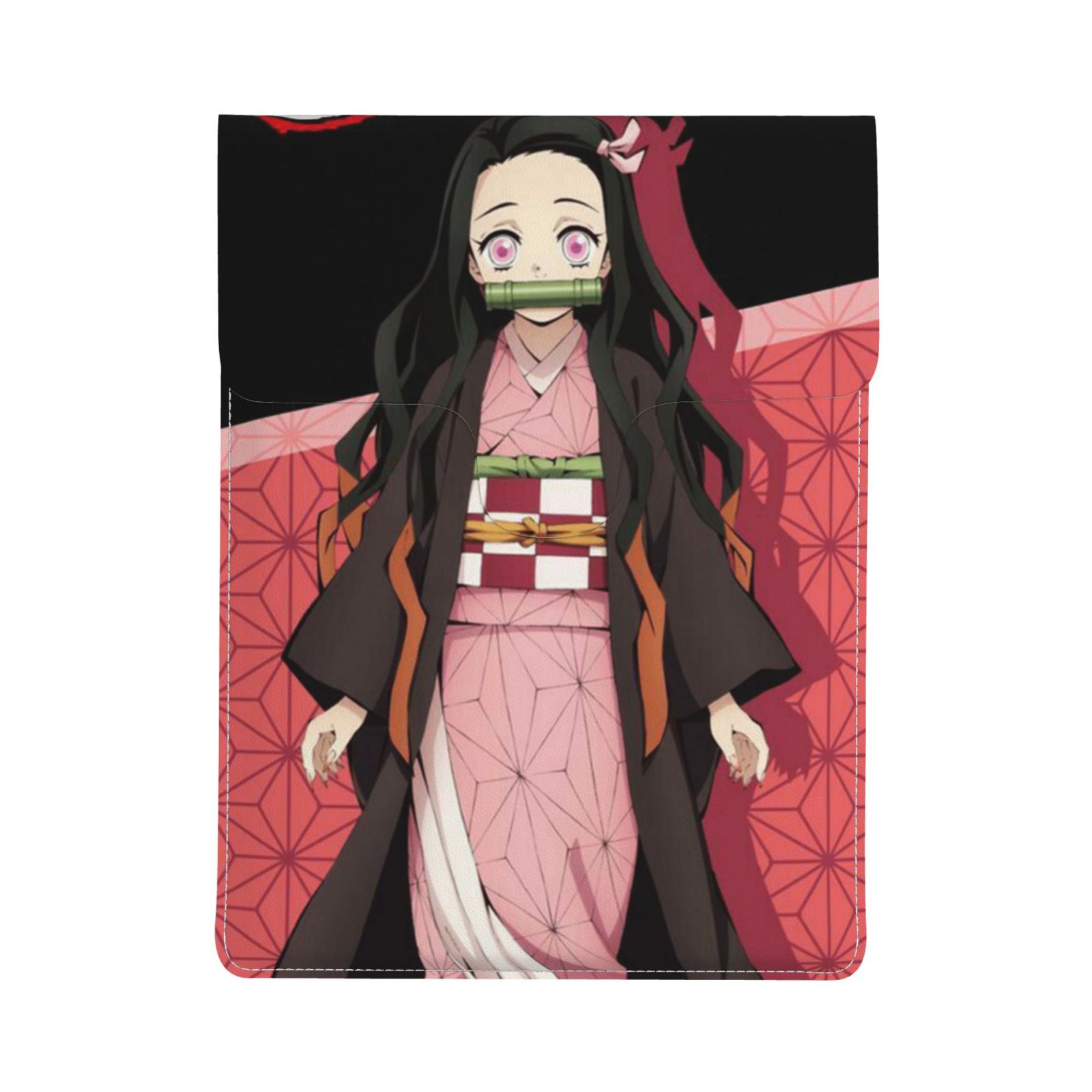 Kamado Nezuko Leather Laptop Sleeve Case Slim Waterproof Protective ...