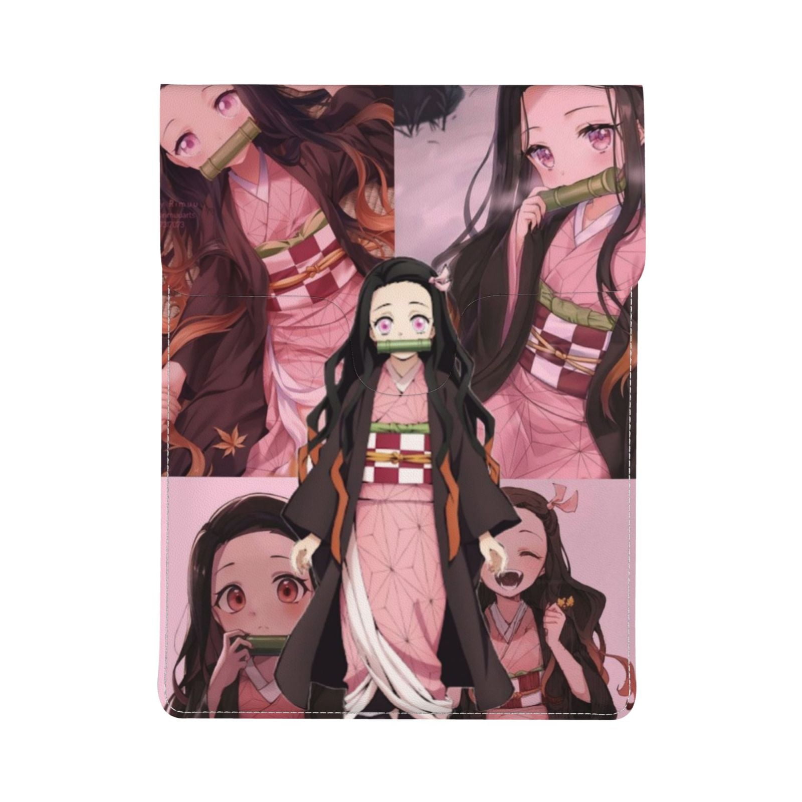 Kamado Nezuko Leather Laptop Sleeve Case Slim Waterproof Protective ...