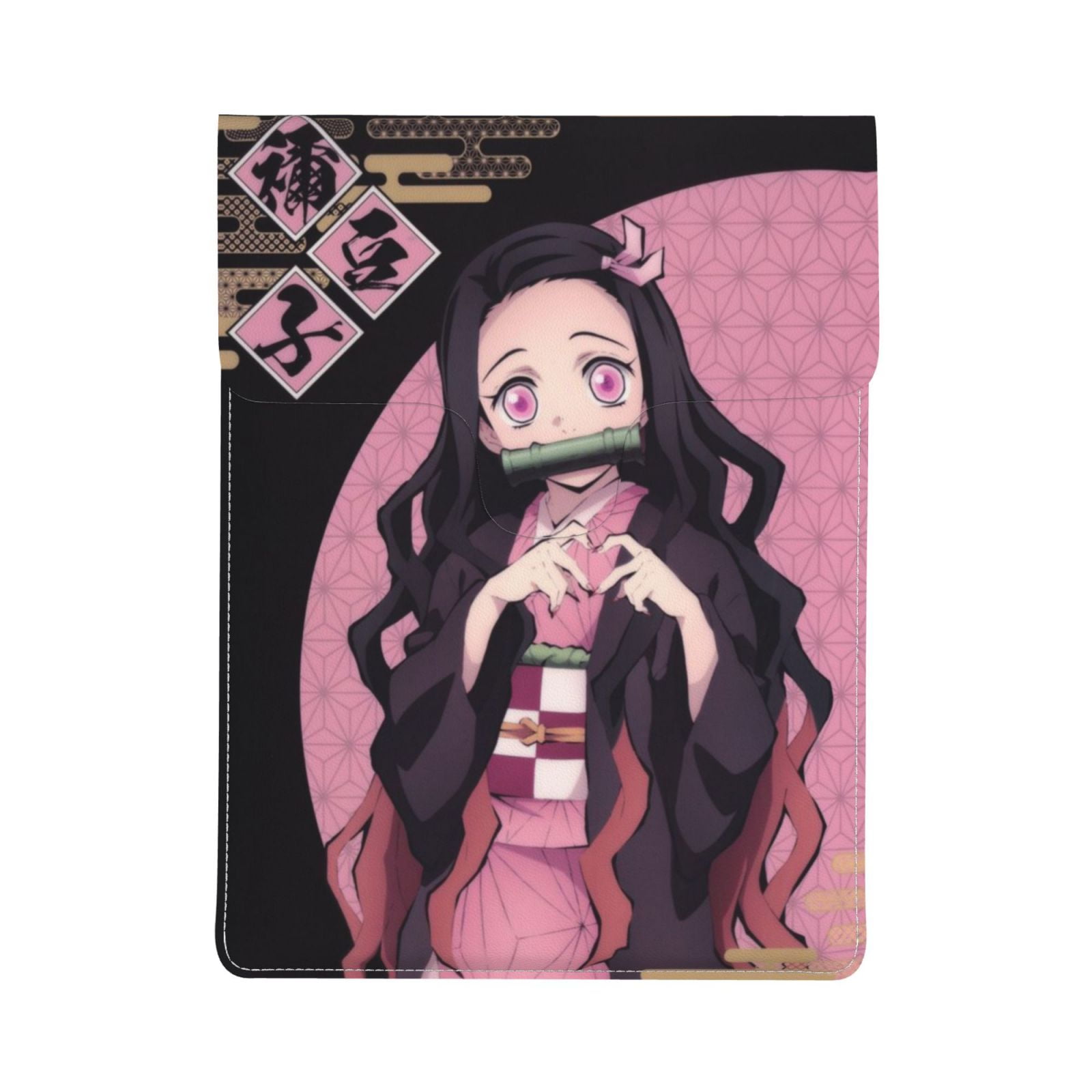 Kamado Nezuko Leather Laptop Sleeve Case Slim Waterproof Protective ...