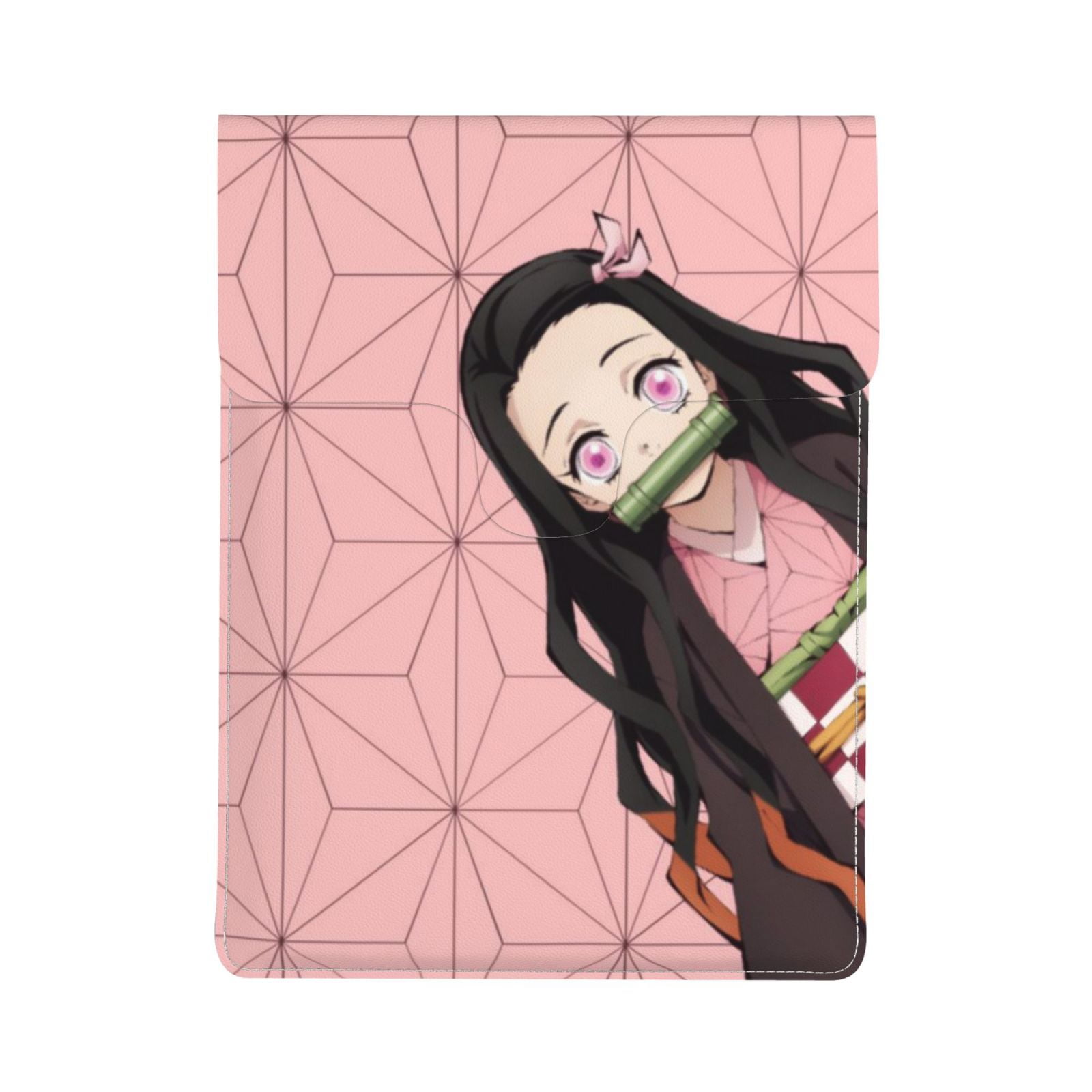 Kamado Nezuko Leather Laptop Sleeve Case Slim Waterproof Protective ...