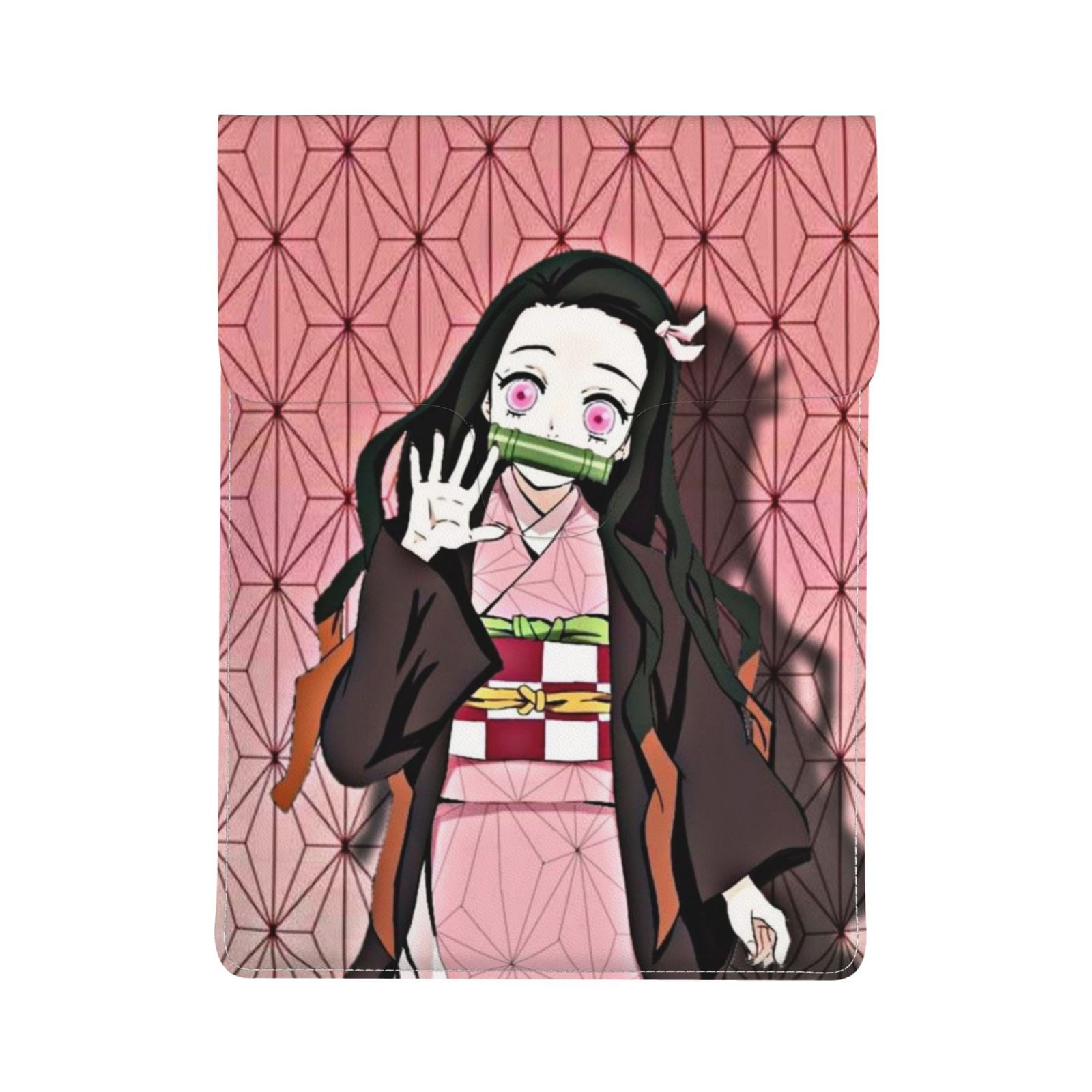 Kamado Nezuko Leather Laptop Sleeve Case Slim Waterproof Protective ...