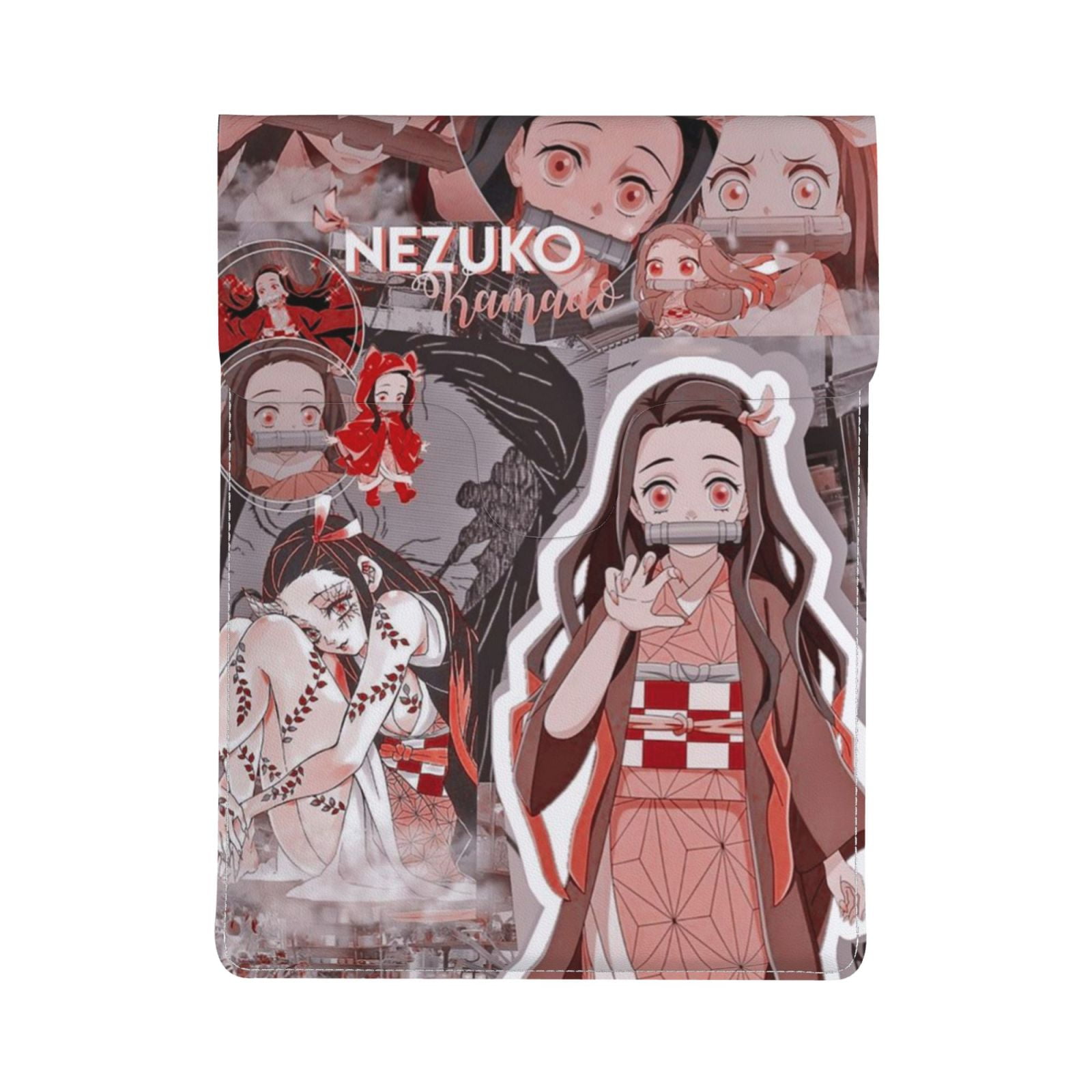 Kamado Nezuko Leather Laptop Sleeve Case Slim Waterproof Protective ...