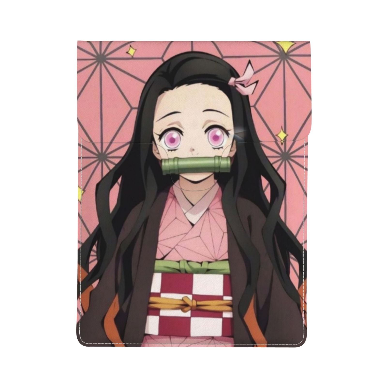 Kamado Nezuko Leather Laptop Sleeve Case Slim Waterproof Protective ...