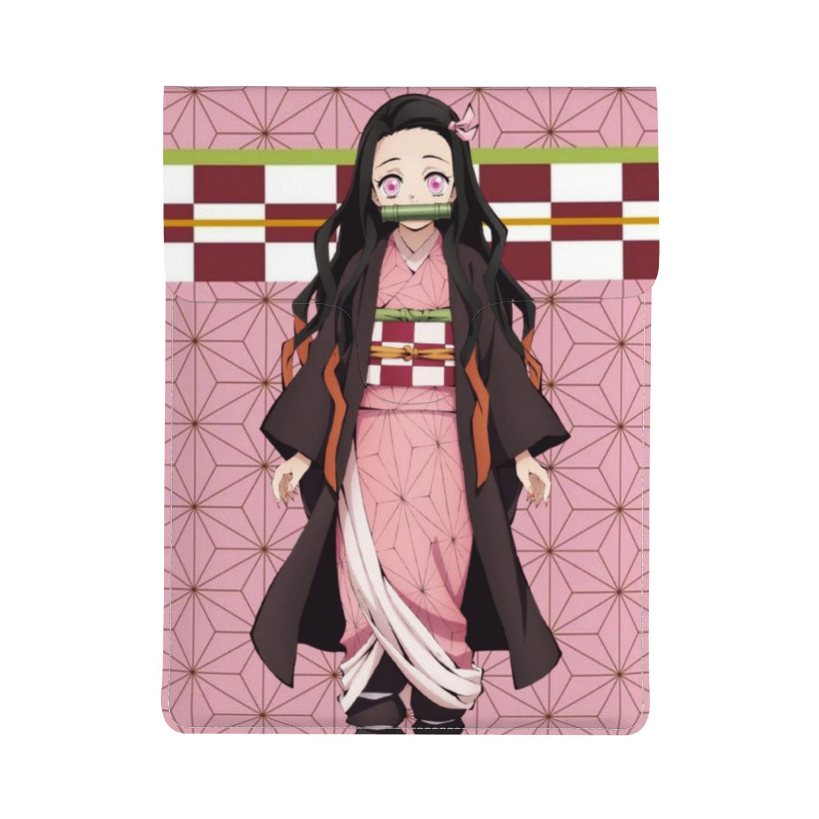 Kamado Nezuko Leather Laptop Sleeve Case Slim Waterproof Protective ...