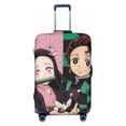 Kamado Nezuko Luggage Cover Printed Travel Luggage Sleeve High ...