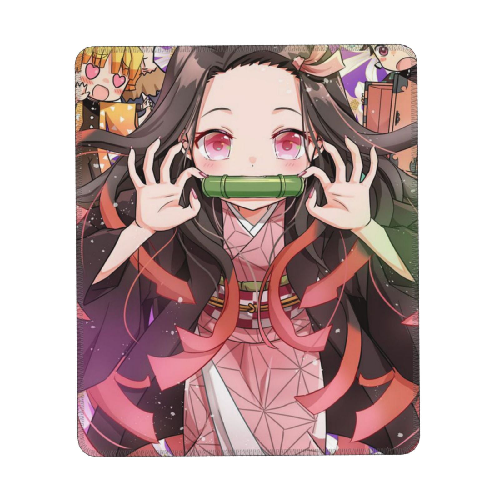 Kamado Nezuko Mouse Pad 10 X 12 Inch Non-Slip Keyboard Mat Rubber Base ...