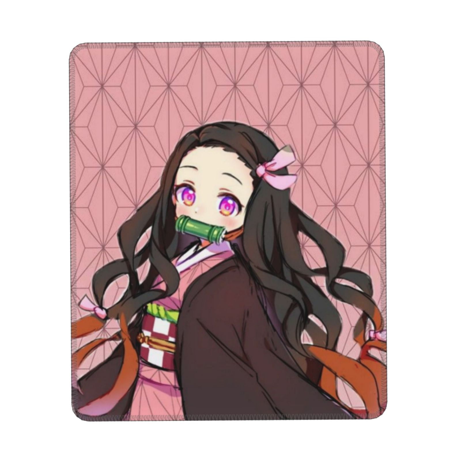 Kamado Nezuko Mouse Pad 10 X 12 Inch Non-Slip Keyboard Mat Rubber Base ...