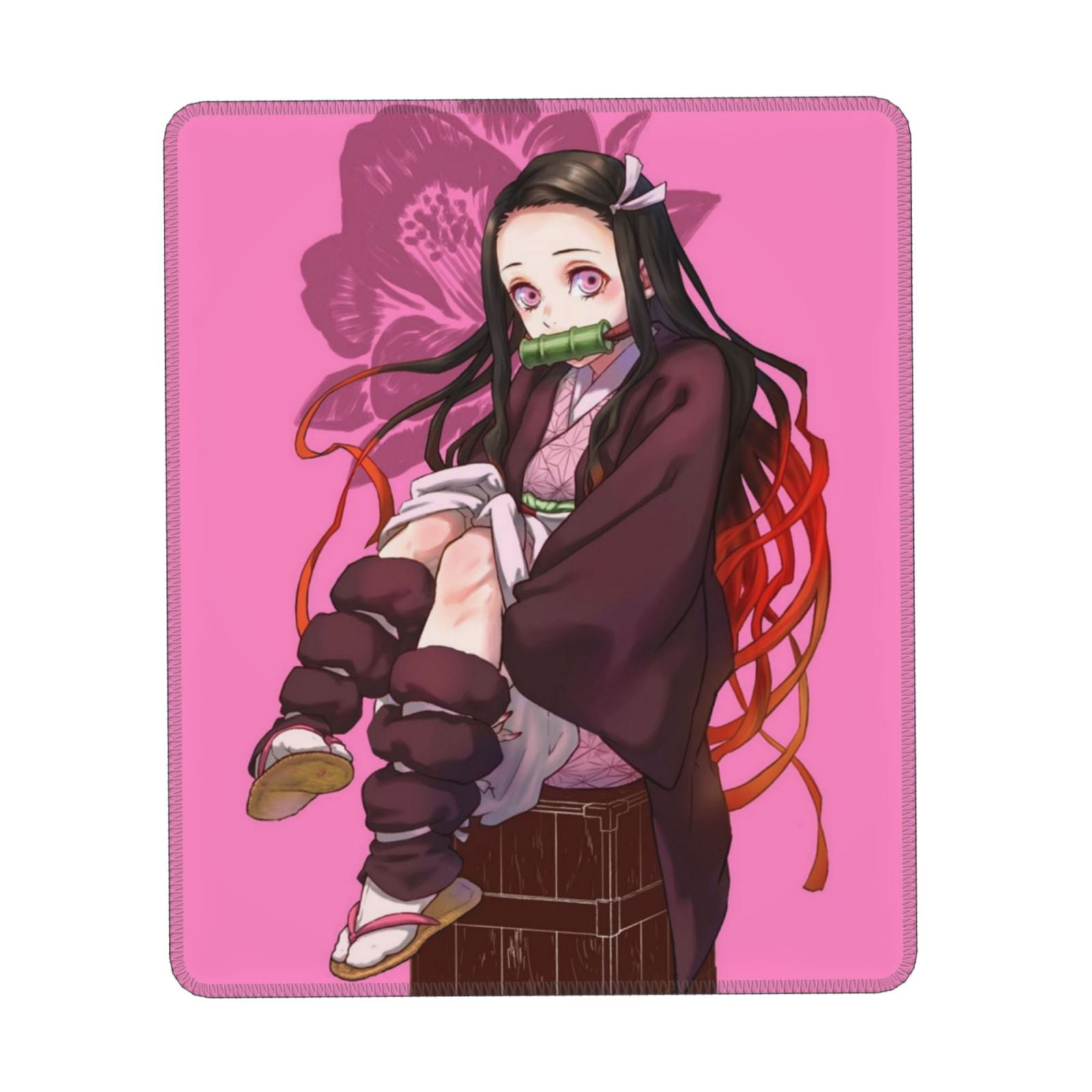 Kamado Nezuko Mouse Pad 10 X 12 Inch Non-Slip Keyboard Mat Rubber Base ...