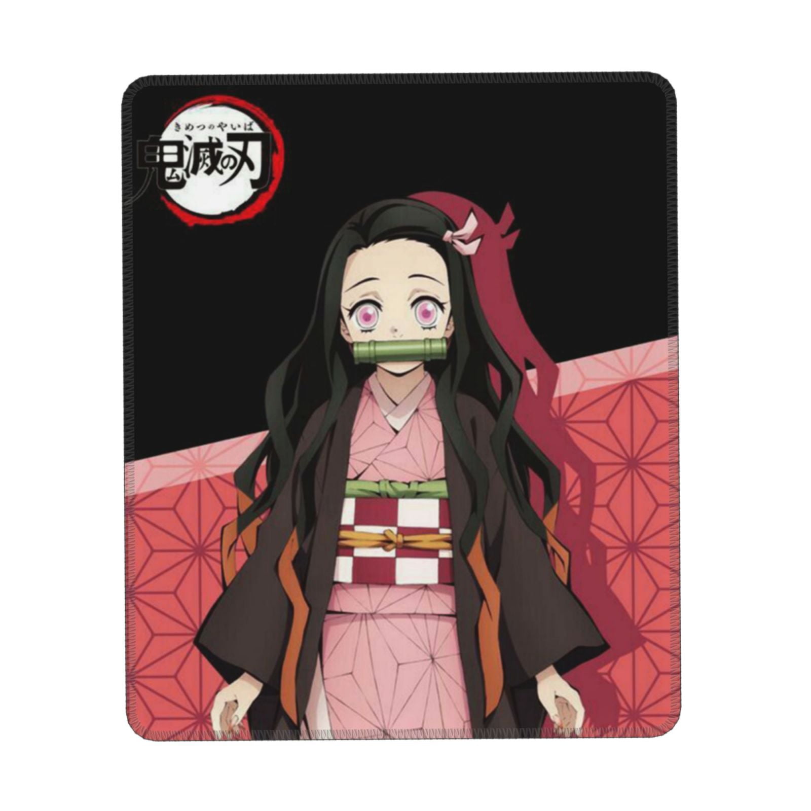Kamado Nezuko Mouse Pad 7 X 8.6 In Non-Slip Keyboard Mat Rubber Base ...