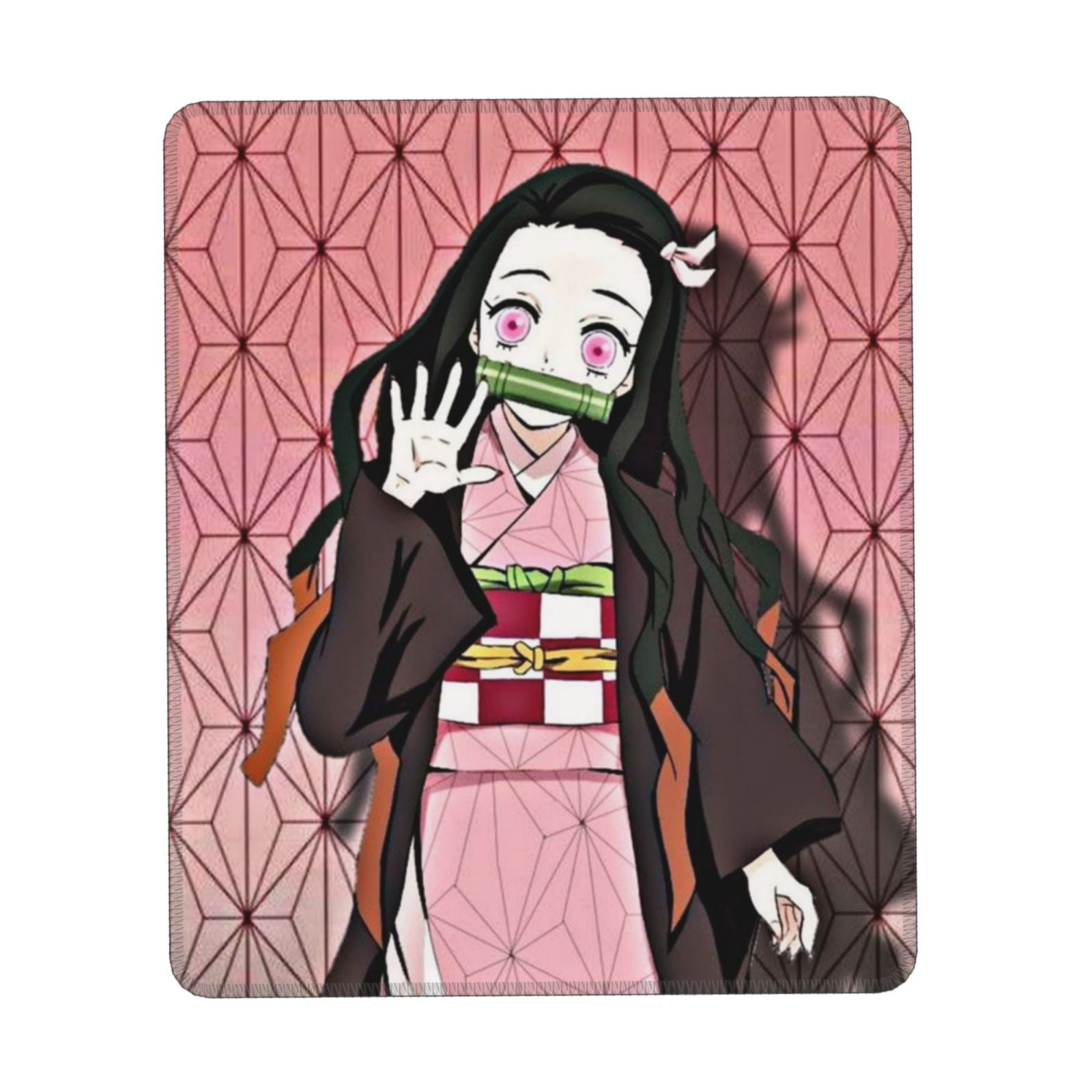 Kamado Nezuko Mouse Pad 8.3 X 10.3 In Non-Slip Keyboard Mat Rubber Base ...