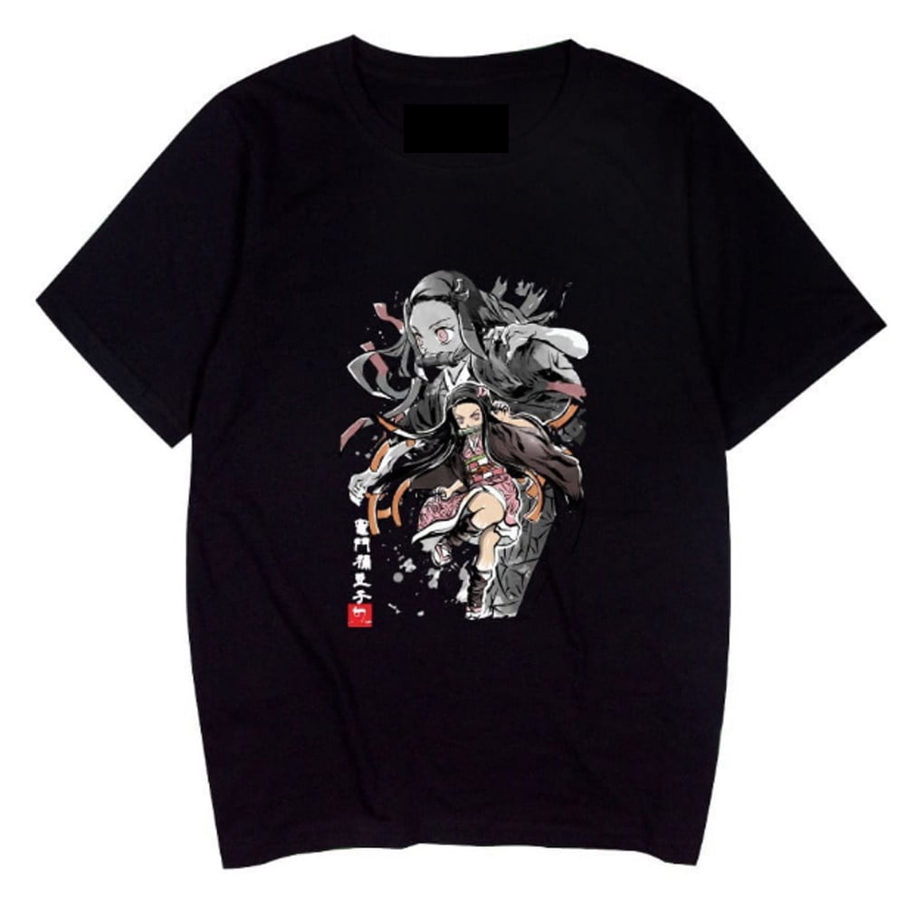 Kamado Nezuko leisure simple AnimeKamado Nezuko Retro comfort T Shirts ...