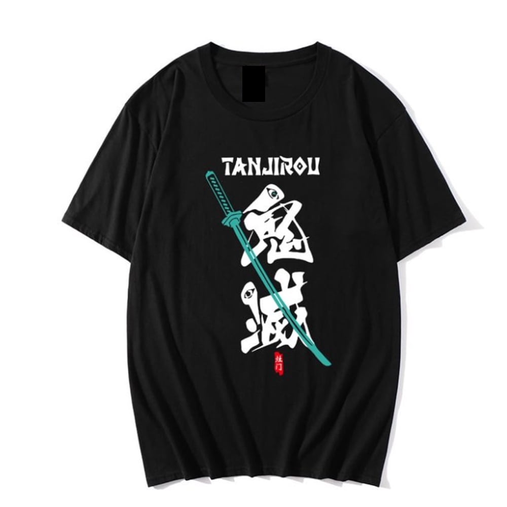 Kamado Nezuko leisure simple AnimeKamado Nezuko Retro comfort T Shirts ...