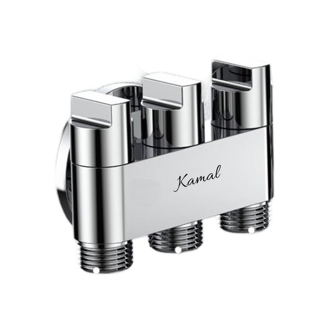 Kamal Three Way Brass Angle Valve Apollo 3 Way Control Tap for Bathroom ...