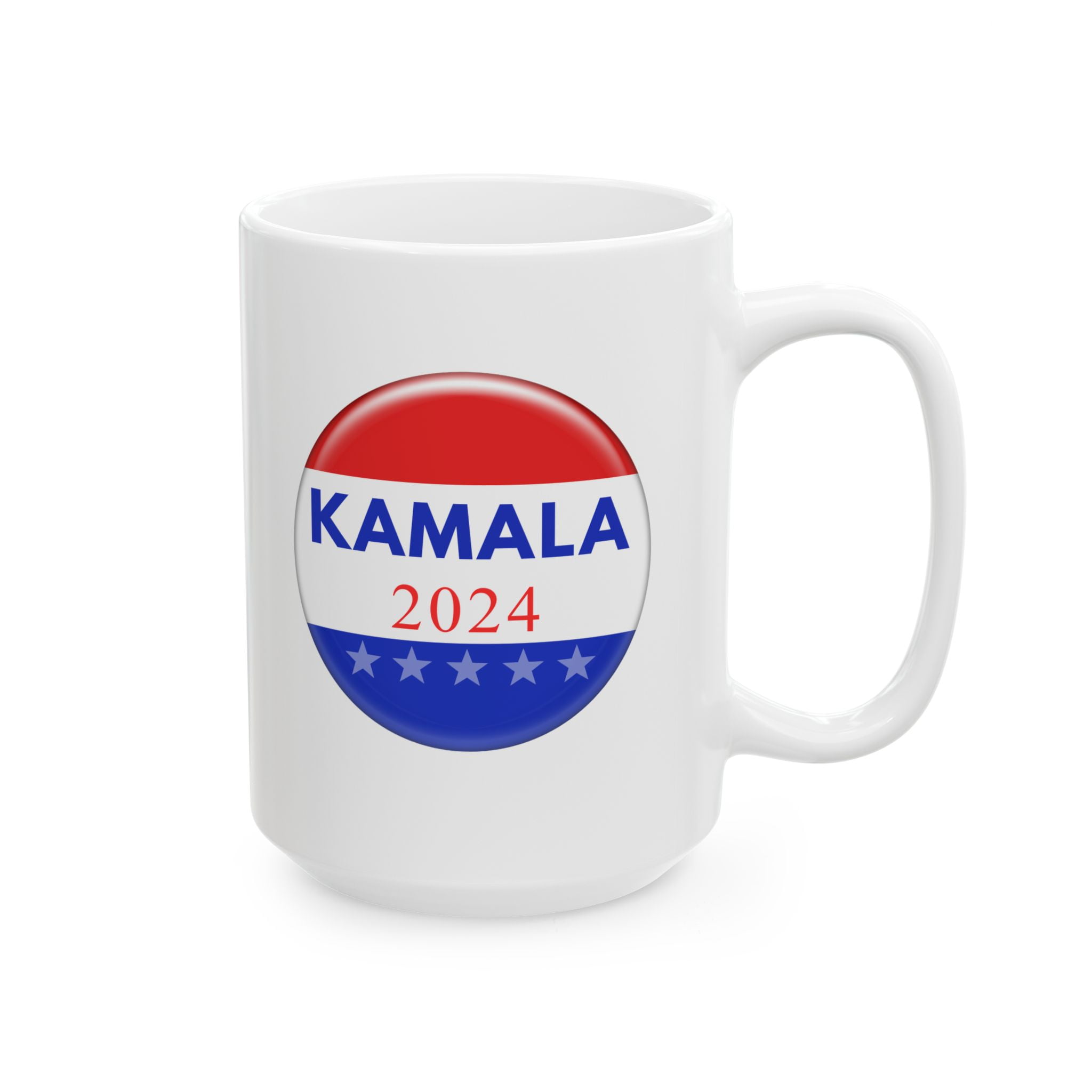 Kamala 2024 Campaign Button Design Mug - Walmart.com