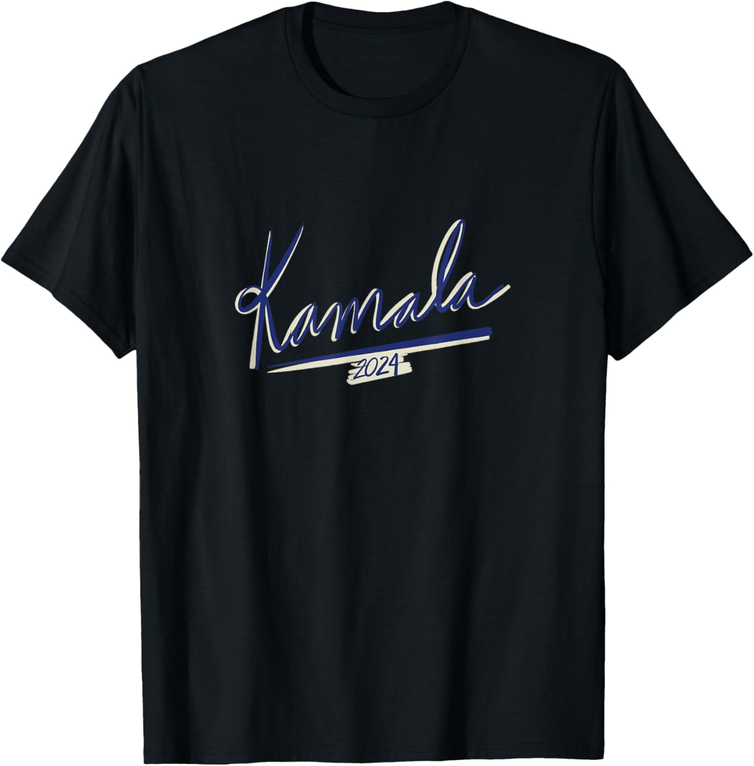 Kamala 2024 Cursive design Vote for Kamala Harris T-Shirt - Walmart.com