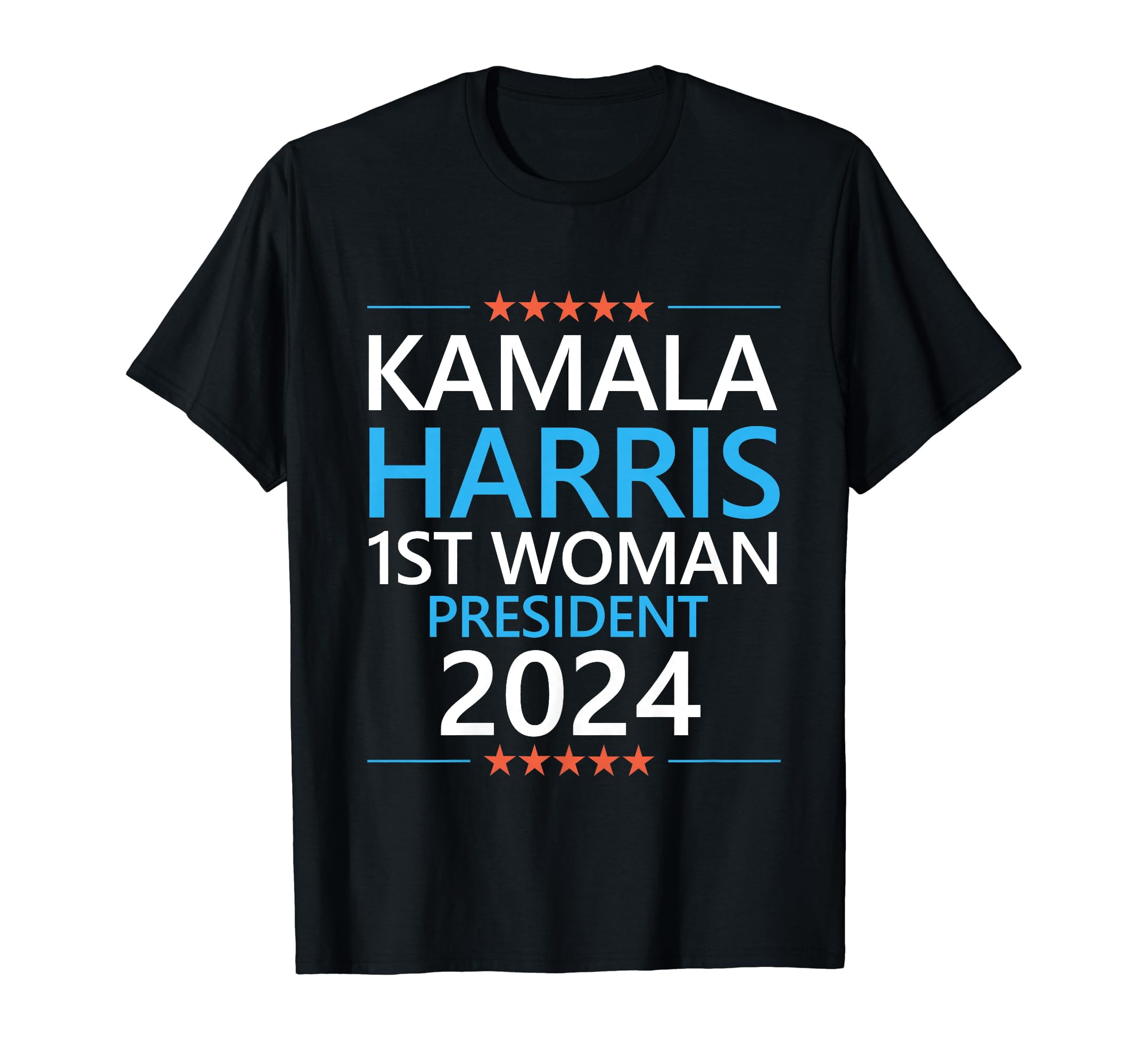 Kamala Harris 1st Woman President 2024 Democrat Election T-Shirt ...