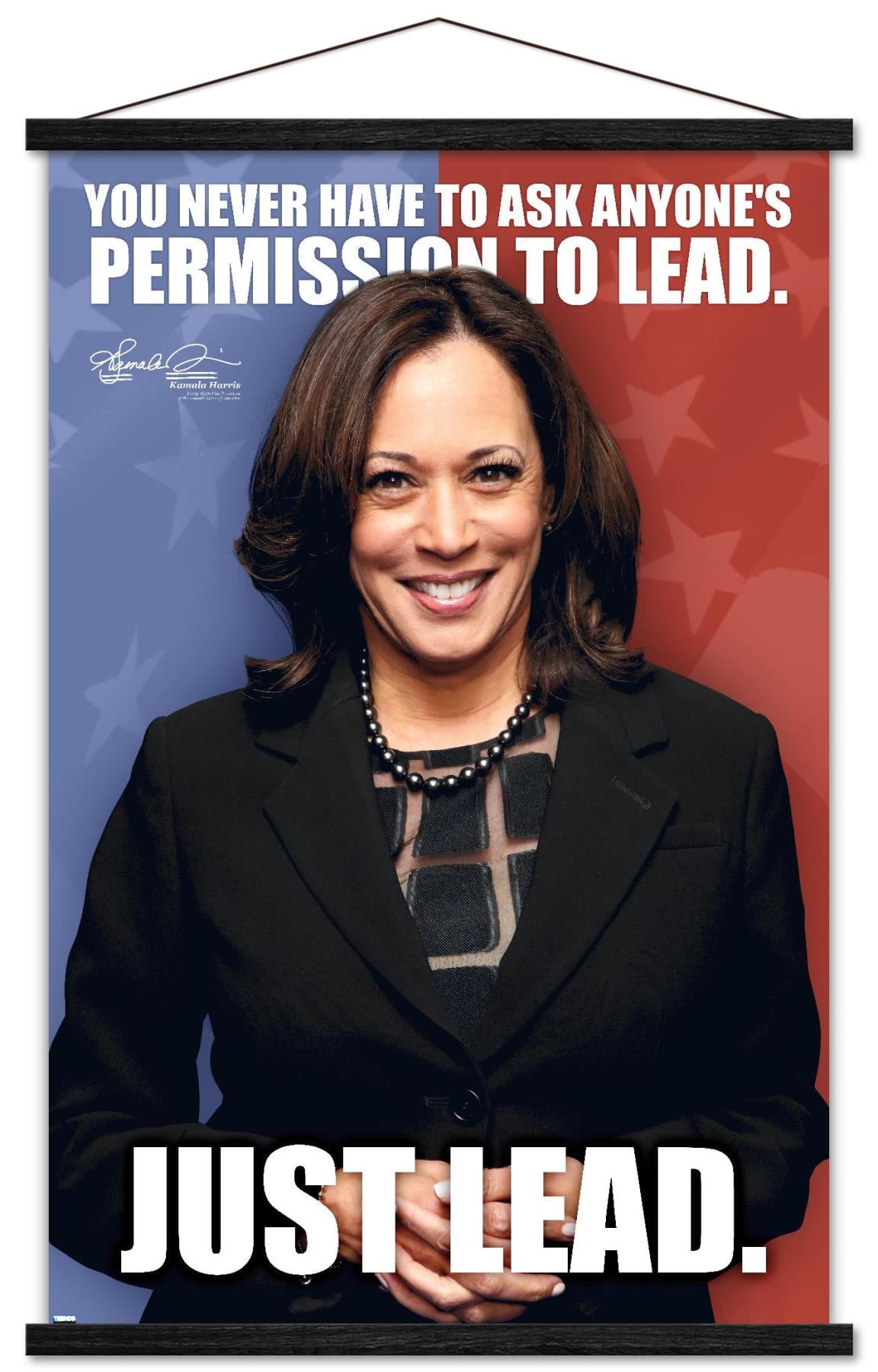 Kamala Harris - 2021 Vice President Wall Poster with Magnetic Frame, 22 ...